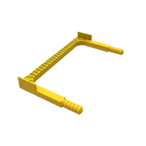 Step Iron 375x175 Plastic Coated - Infrastructure Products Australia