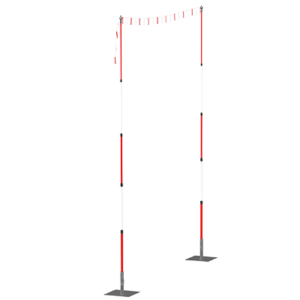 Guard Goal Post Set - 2x Posts, 2x Bases, 1x Flags - Infrastructure ...
