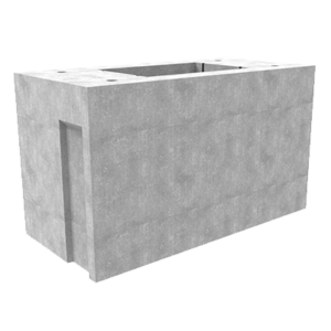 Pit Concrete Manhole PF4 with Floor and Turret 150mm - Infrastructure ...