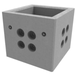 Pit Concrete 600x600x600x100mm Class D - Infrastructure Products Australia