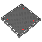 Cover and Frame Solid 600x600 1 Part Class D - Infrastructure Products ...