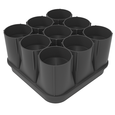 MULTIduct™ 9 Way Single Duct Adaptor - Infrastructure Products Australia
