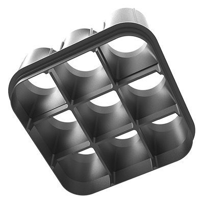 MULTIduct™ 9 Way Single Duct Adaptor - Infrastructure Products Australia