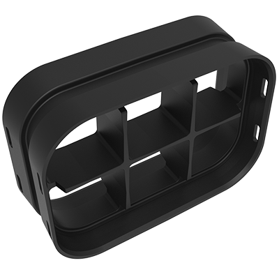 MULTIduct™ 6 Way Double Socket - Infrastructure Products Australia