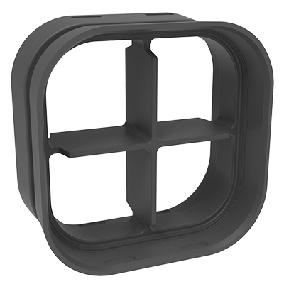 MULTIduct™ 4 Way Double Socket - Infrastructure Products Australia