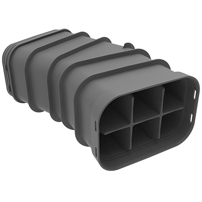 MULTIduct™ 6 Way 22.5 Bend Horizontal - Infrastructure Products Australia