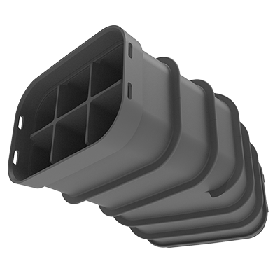 MULTIduct™ 6 Way 22.5 Bend Horizontal - Infrastructure Products Australia