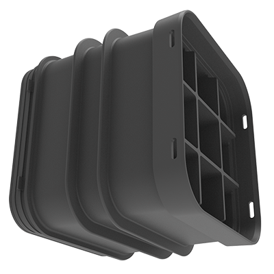 MULTIduct™ 9 Way Mitre 3 Deg Bend - Infrastructure Products Australia